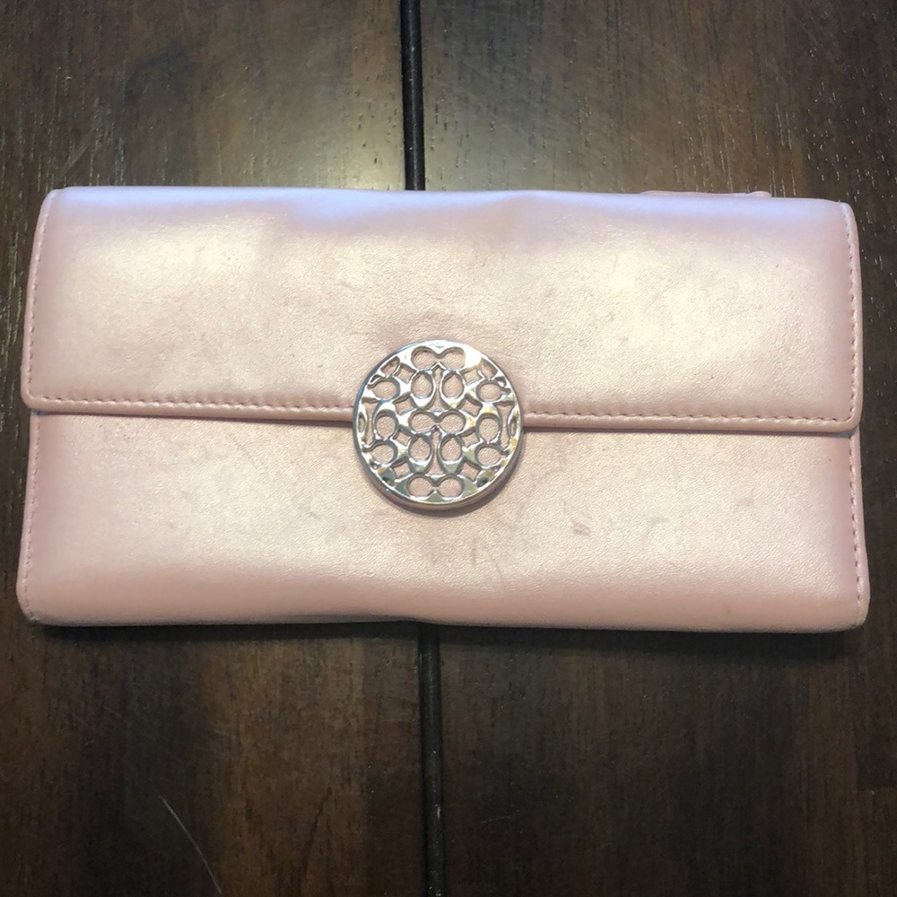 *Authentic* Coach Wallet - Gem